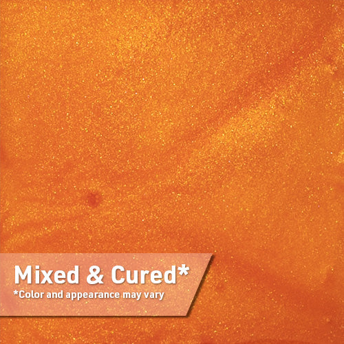 Orange Mica Powder | River Table Mica | Epoxy Resin Powdered Colorant