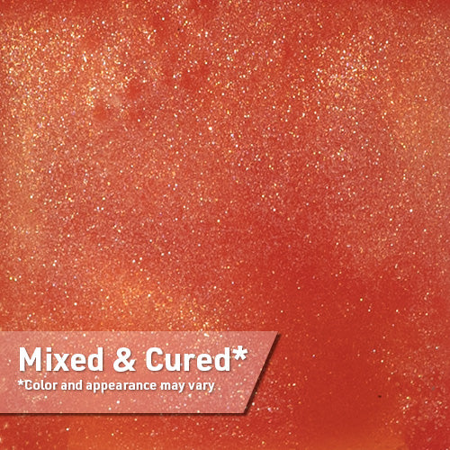 Orange Mica Powder | River Table Mica | Epoxy Resin Powdered Colorant