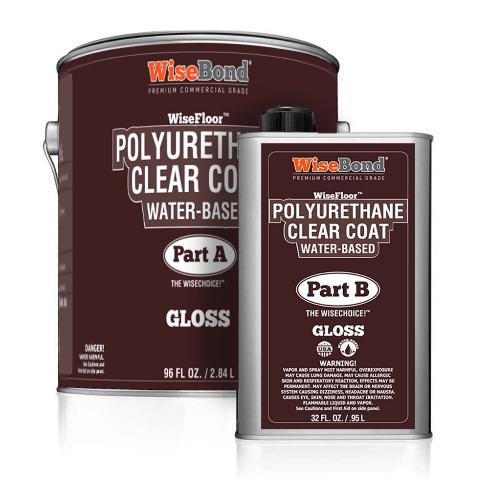 Clear Gloss Polyurethane Epoxy Top Coat | Floors, Bars & Countertops