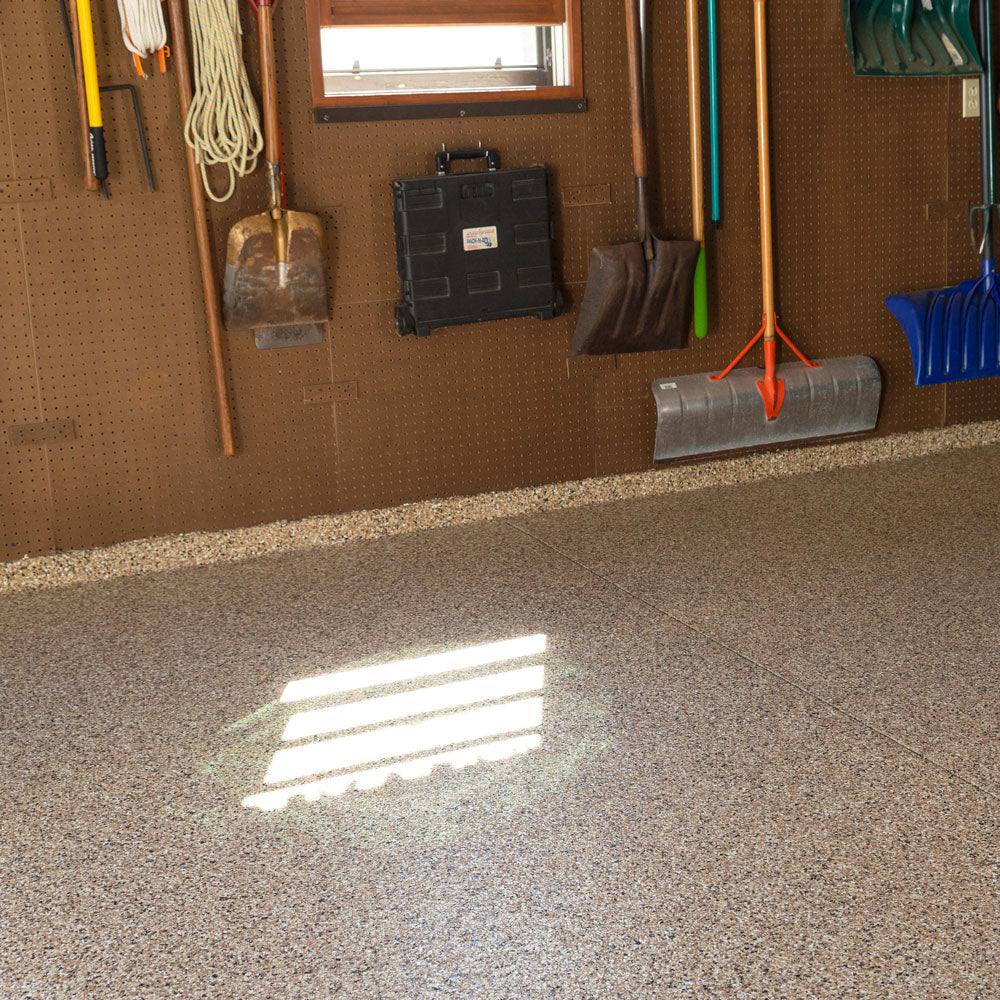 Garage Floor Epoxy Floor Flakes | 40 lbs. Resin Garage Flakes Outback